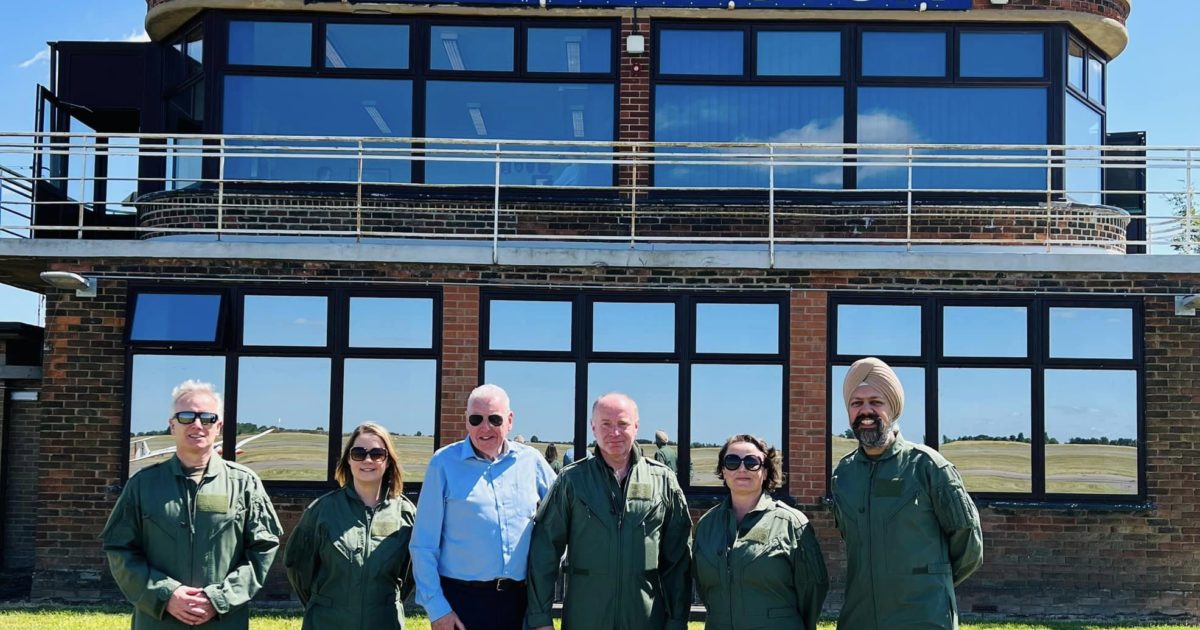 Visit to Royal Air Force Syerston - Tan Dhesi